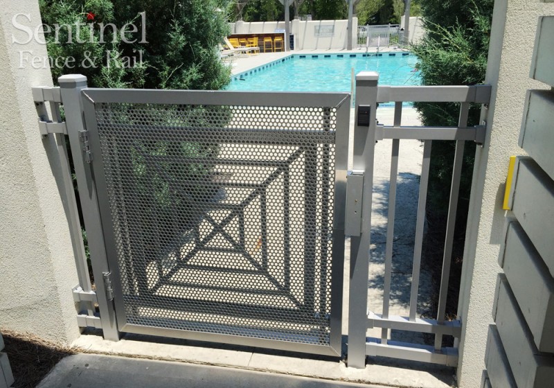 Special Aluminum Gates | Sentinel Fence and Rail