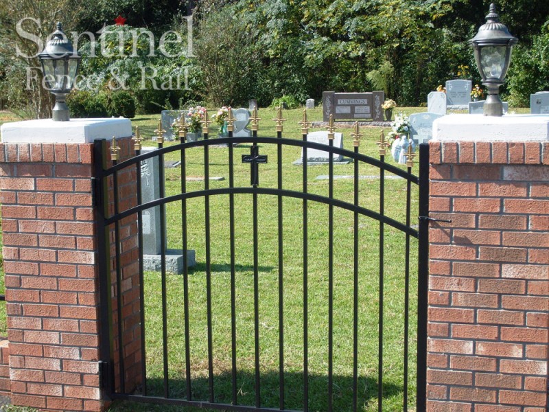 Aluminum Arched Gates | Sentinel Fence and Rail