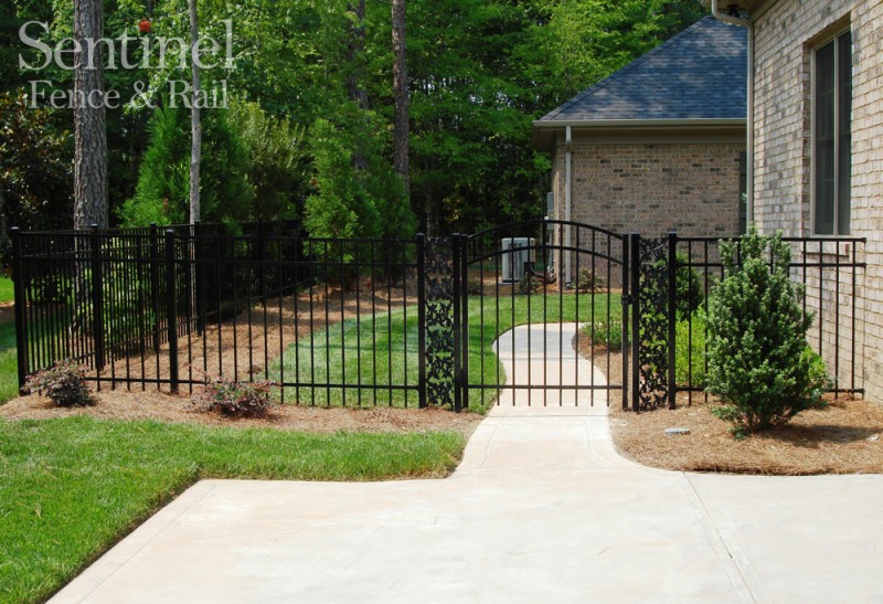 Aluminum Arched Gates | Sentinel Fence and Rail