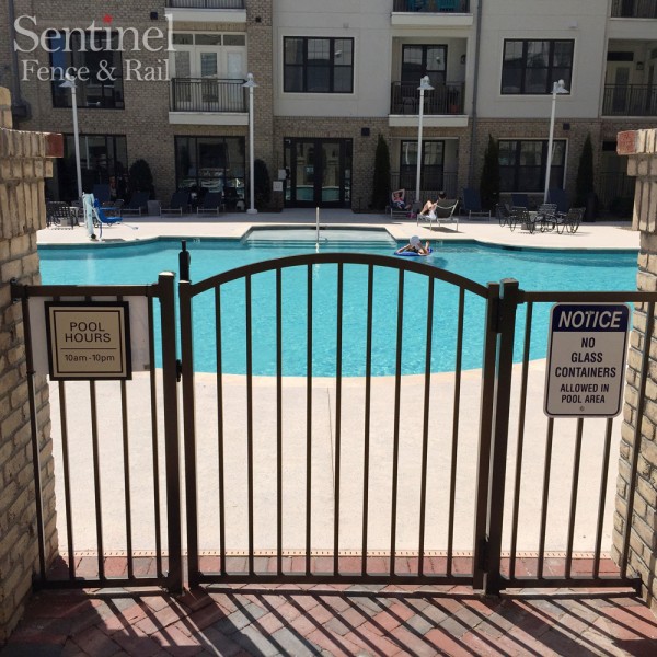 Aluminum Arched Gates | Sentinel Fence and Rail