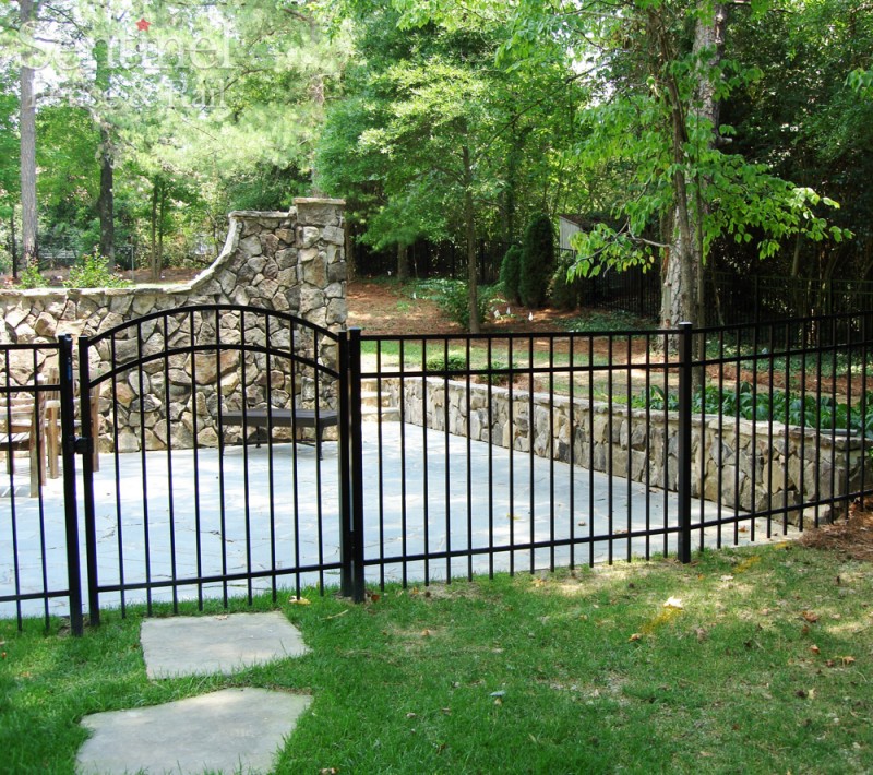 Aluminum Arched Gates | Sentinel Fence and Rail