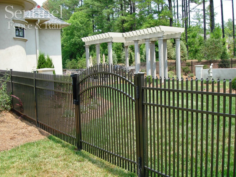 Aluminum Arched Gates | Sentinel Fence and Rail