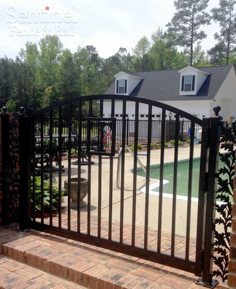 Aluminum Arched Gates | Sentinel Fence and Rail