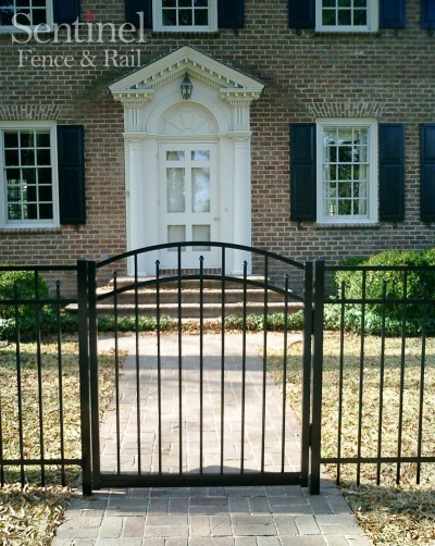 Aluminum Arched Gates | Sentinel Fence and Rail