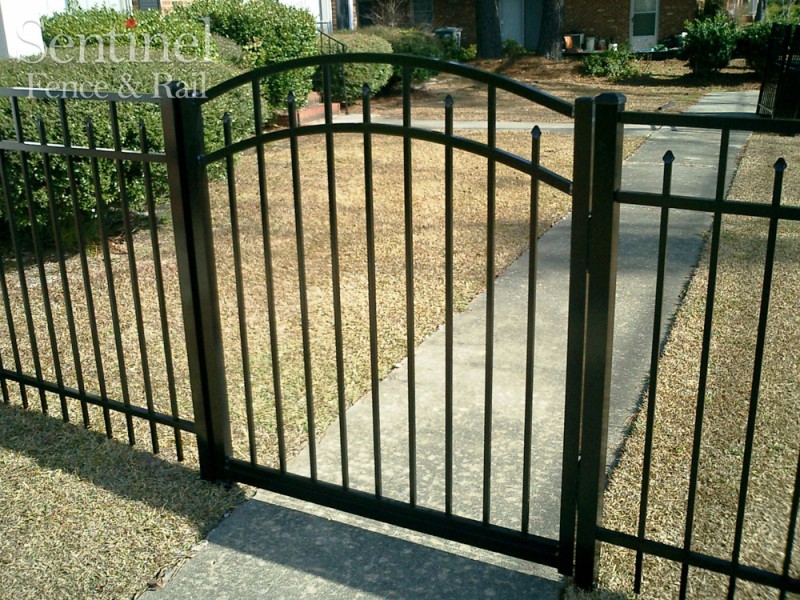 Aluminum Arched Gates | Sentinel Fence and Rail
