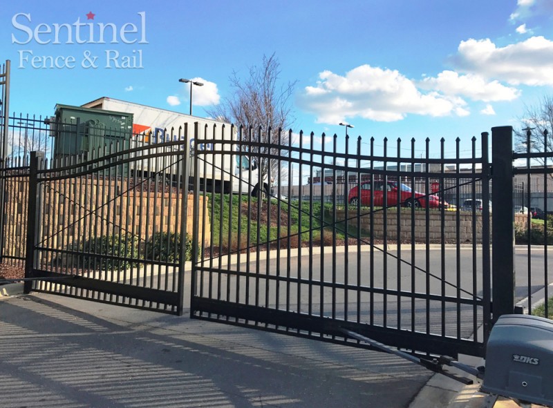 Aluminum Estate Double Swing Gates | Sentinel Fence and Rail