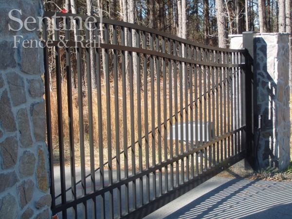 Aluminum Estate Double Swing Gates | Sentinel Fence and Rail