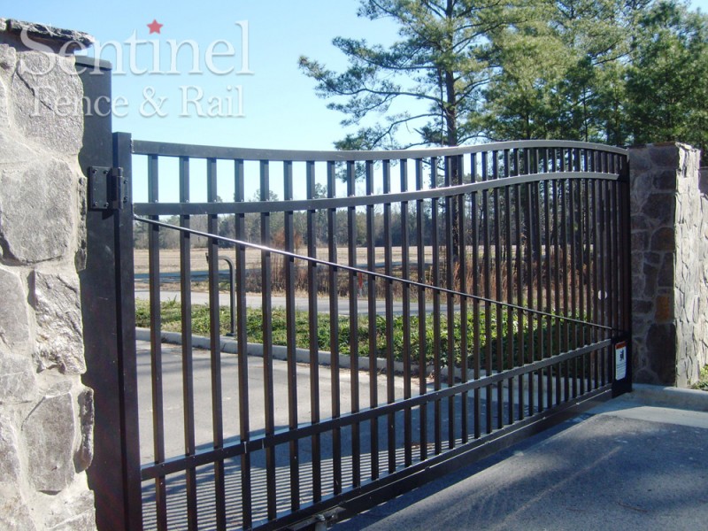 Aluminum Estate Double Swing Gates | Sentinel Fence and Rail