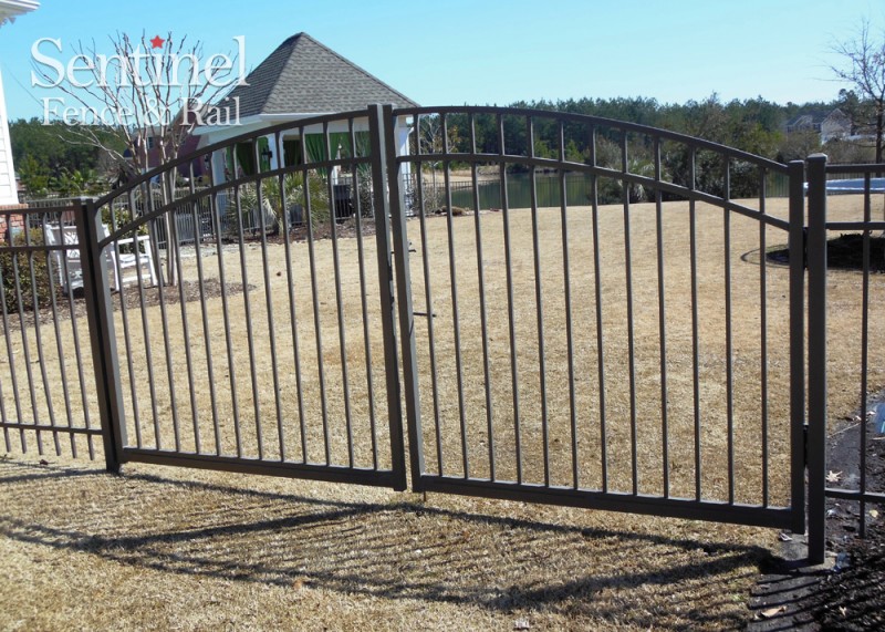 Aluminum Rainbow Gates | Sentinel Fence and Rail