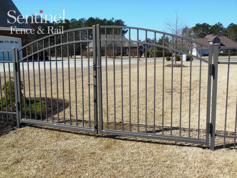 Aluminum Rainbow Gates | Sentinel Fence and Rail