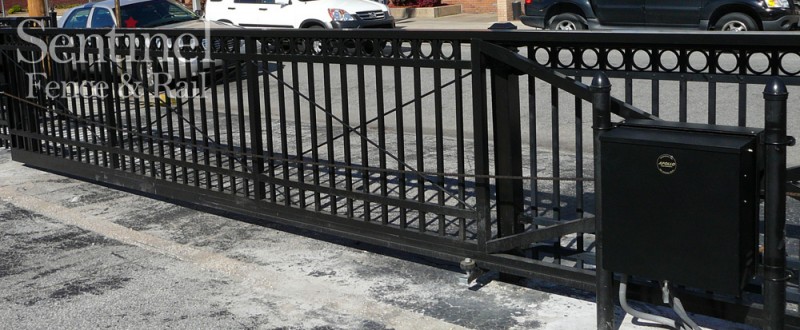Aluminum Slide Gates | Sentinel Fence and Rail