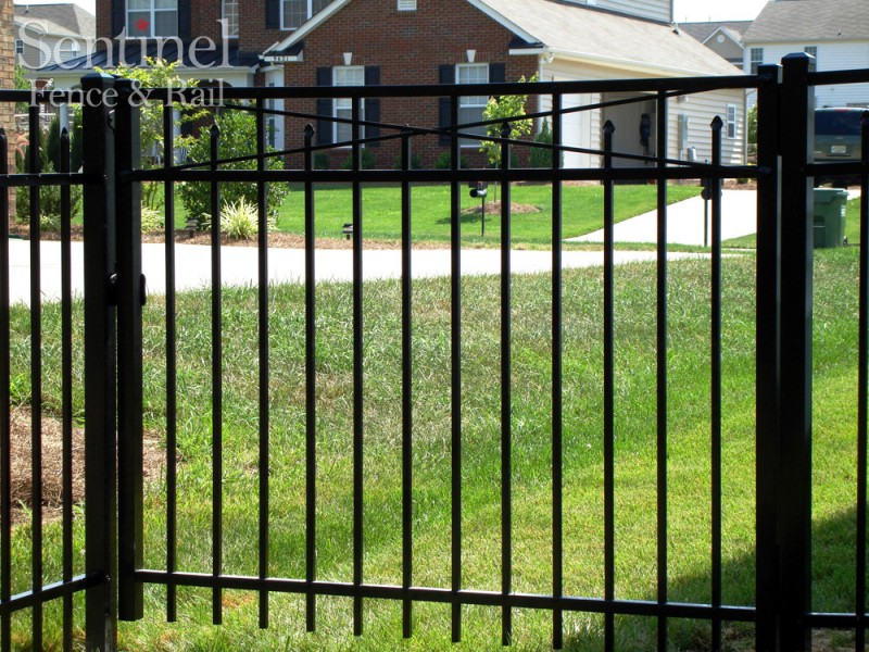 Aluminum Walk Gates | Sentinel Fence and Rail