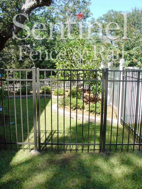 Aluminum Walk Gates | Sentinel Fence and Rail
