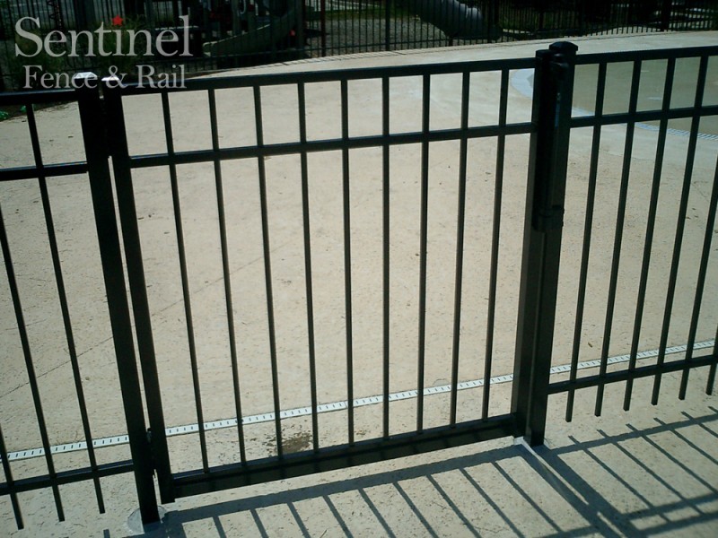 Aluminum Walk Gates | Sentinel Fence and Rail