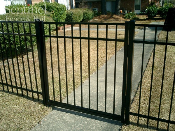 Aluminum Walk Gates | Sentinel Fence and Rail
