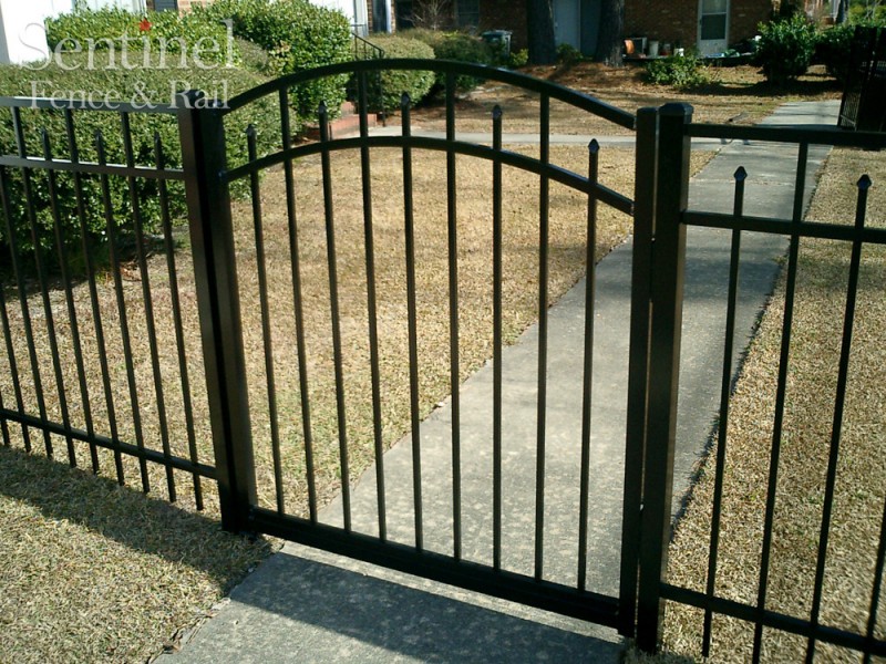 Aluminum Walk Gates | Sentinel Fence and Rail
